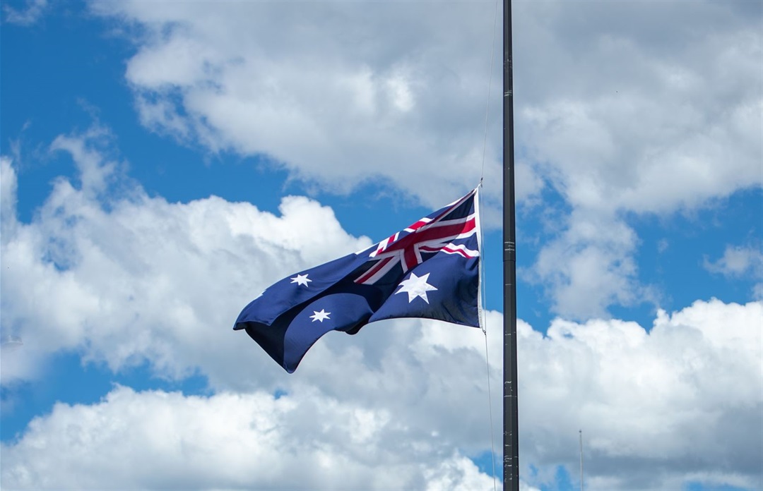 Australian National Flag at half-mast for His Holiness Pope Francis ...