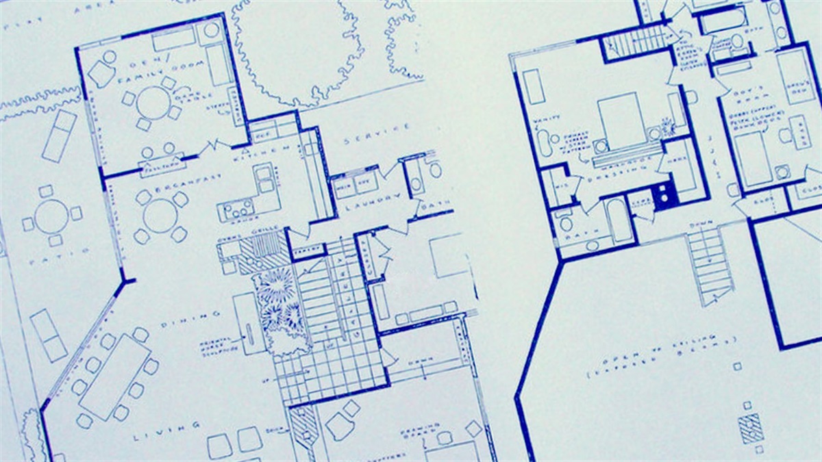 Brady Bunch House Location Floor Plan Mid Century Modern House Plans
