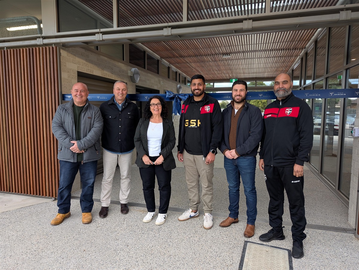New John Hall Reserve Sporting Pavilion is now open! City of Darebin